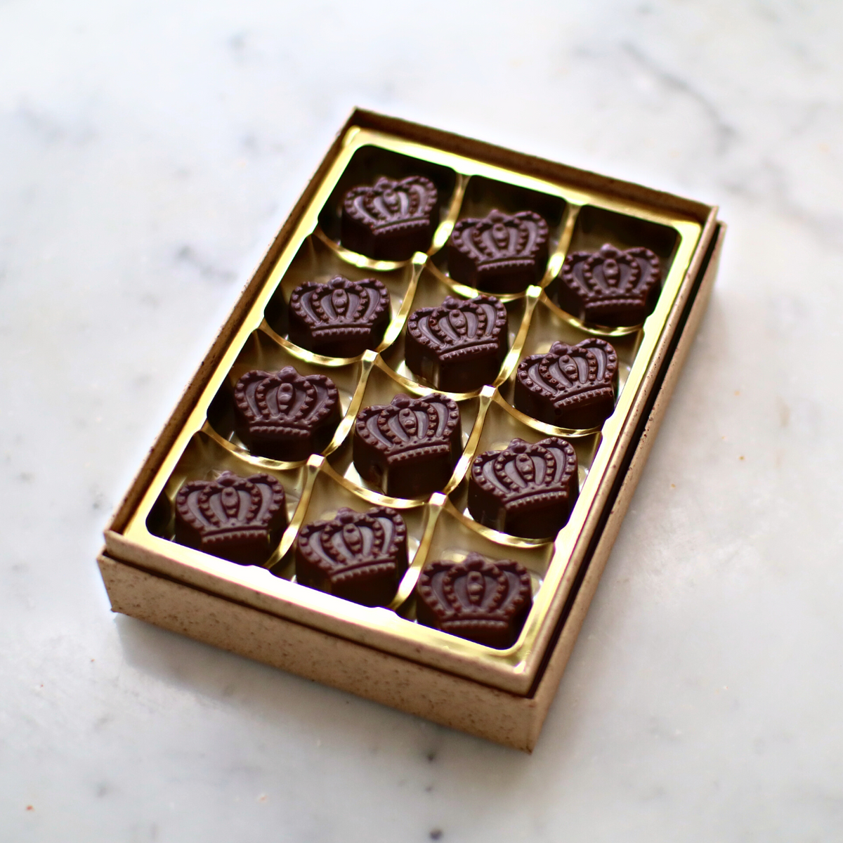75% Solomon Island Vegan Crown Chocolate Box – Luisa's Vegan Chocolates