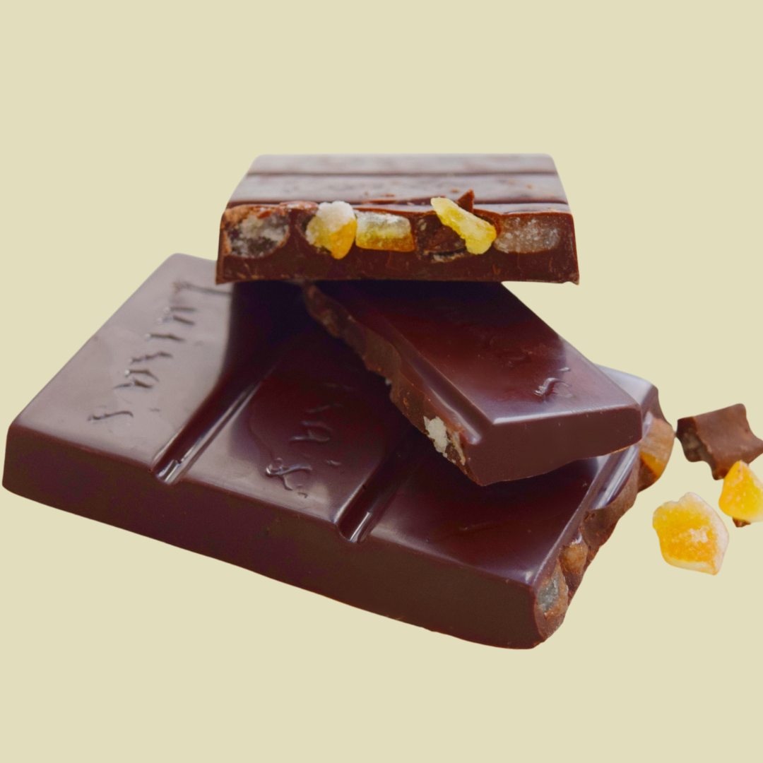 Award-Winning Luxury Orange Chocolate Bar | Sicilian Orange 75% Solomon ...